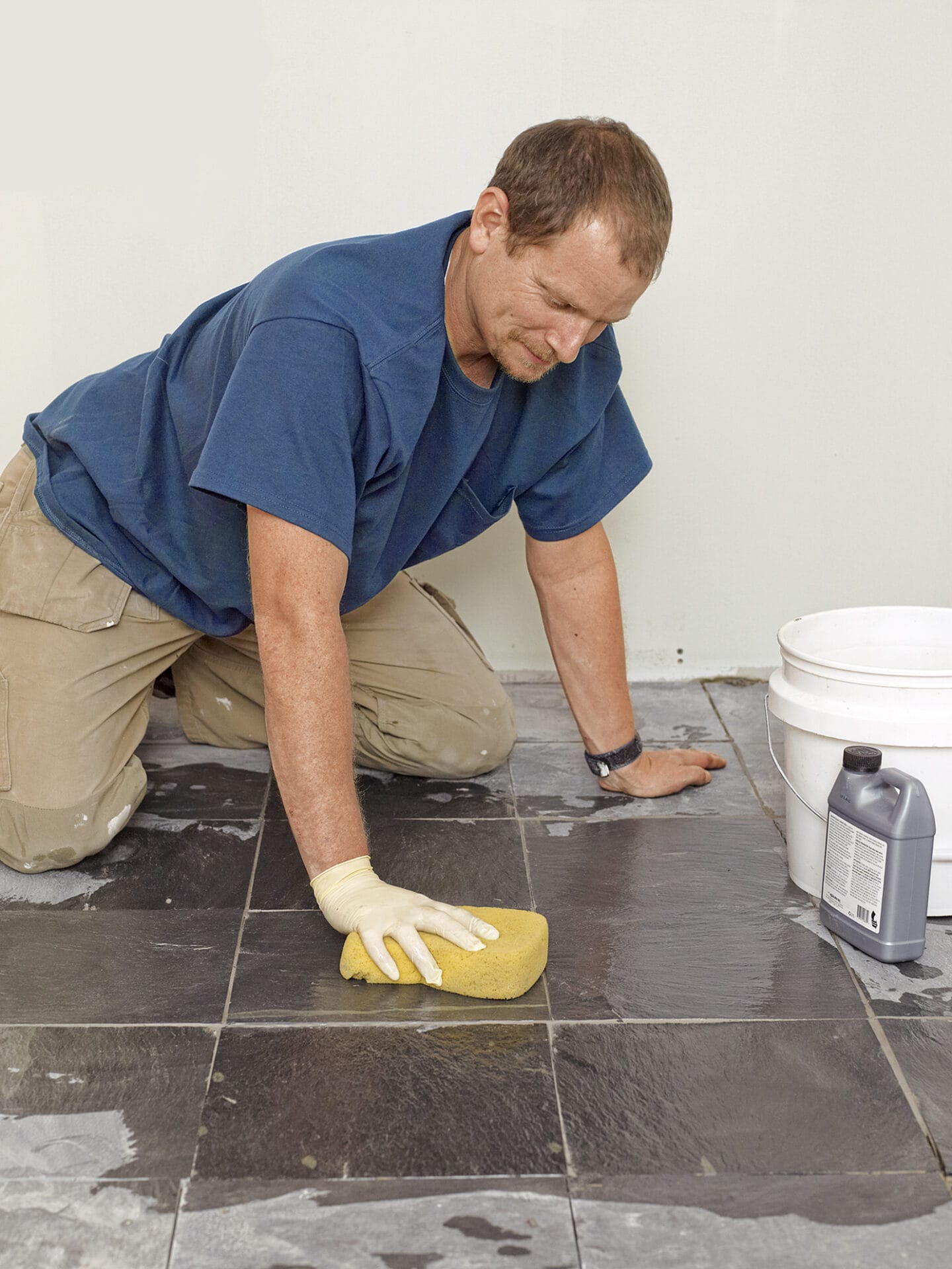How to Lay a Stone Tile Floor - This Old House
