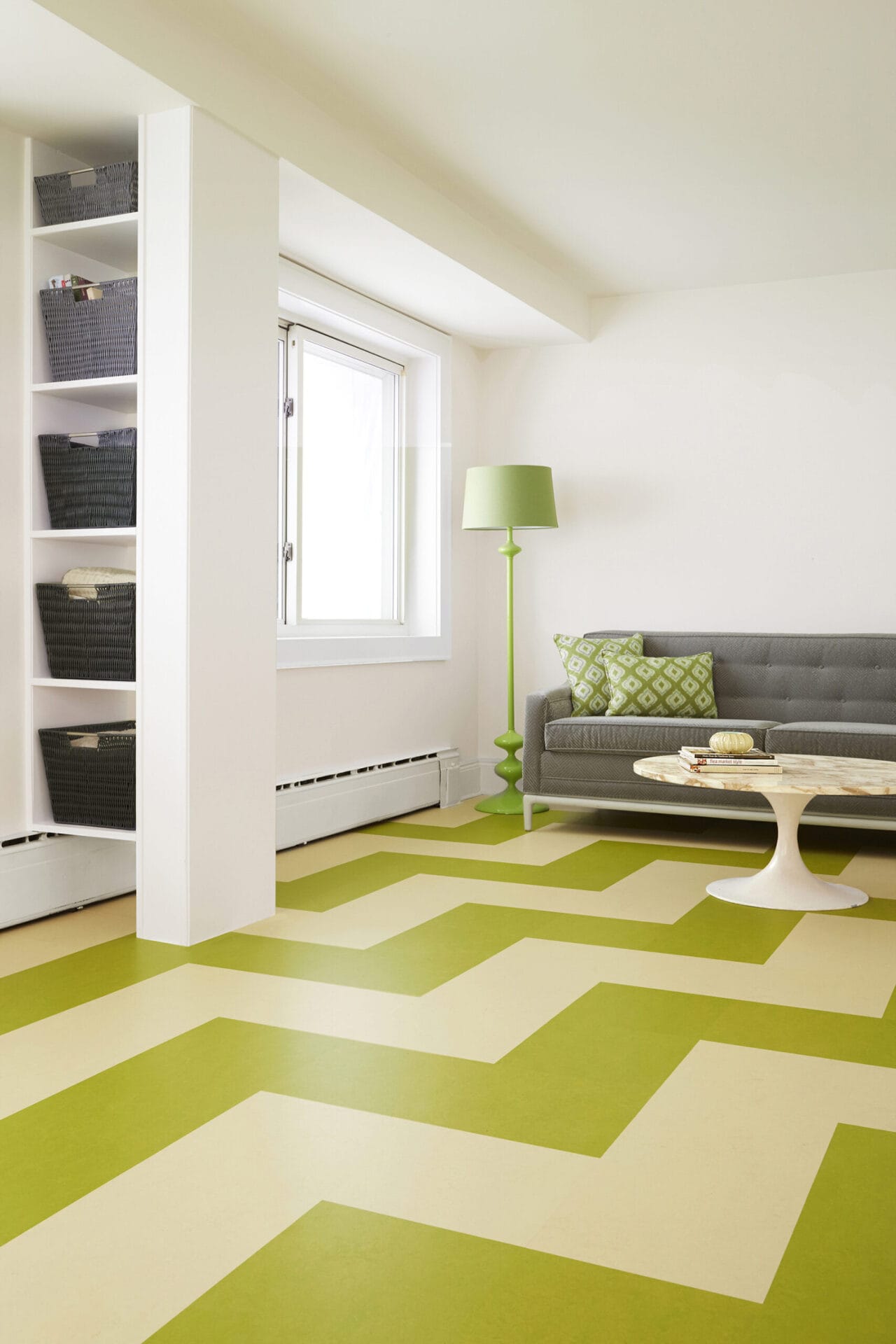 How To Install a Linoleum Tile Floor - This Old House