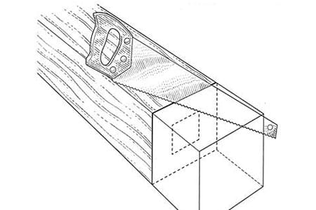 How To Cut Large Timber Beams Together - The Best Picture Of Beam