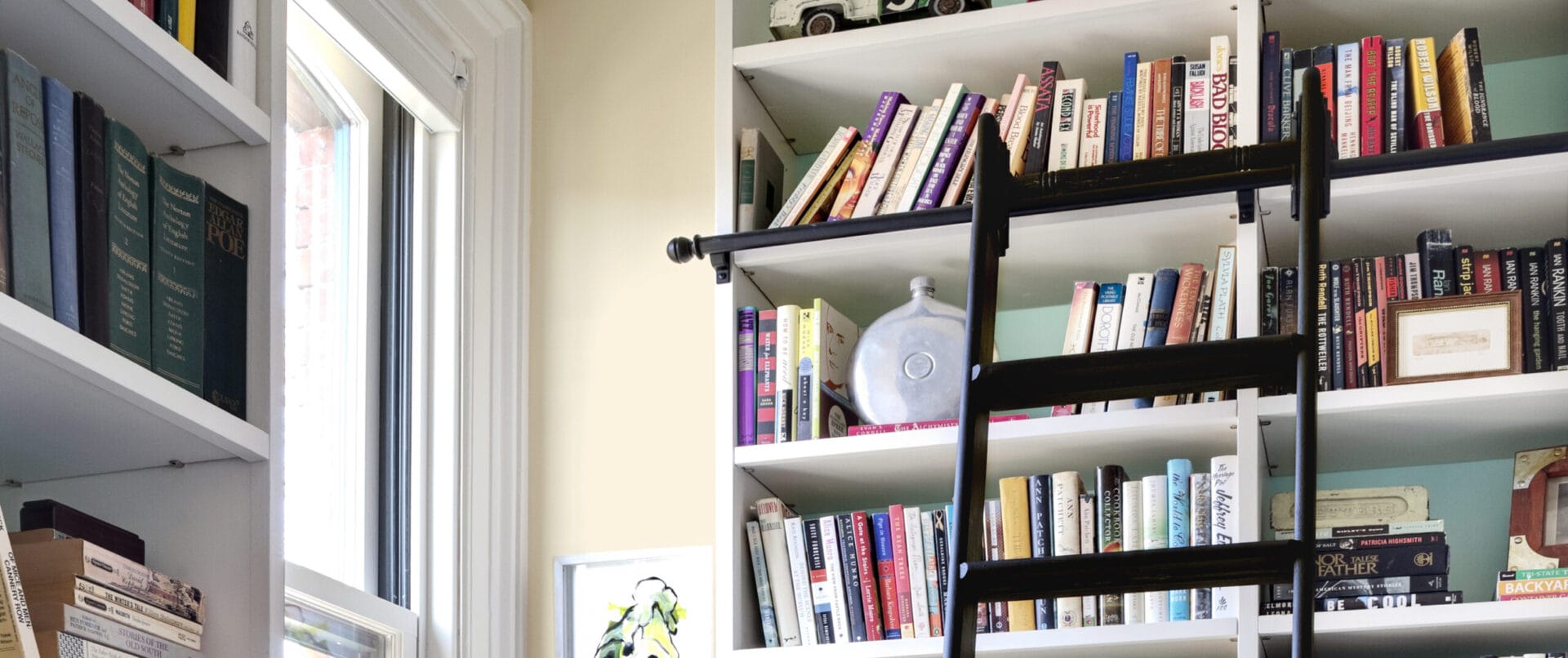 How To Build a Rolling Library Ladder - This Old House