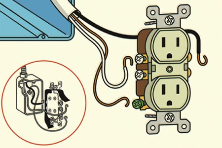 How To Draw Outlet On Electrical Drawings
