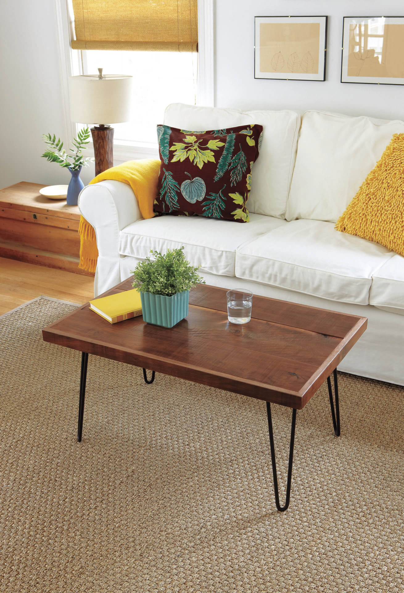 How To Build a Hairpin-Leg Coffee Table in Simple to Follow Steps ...