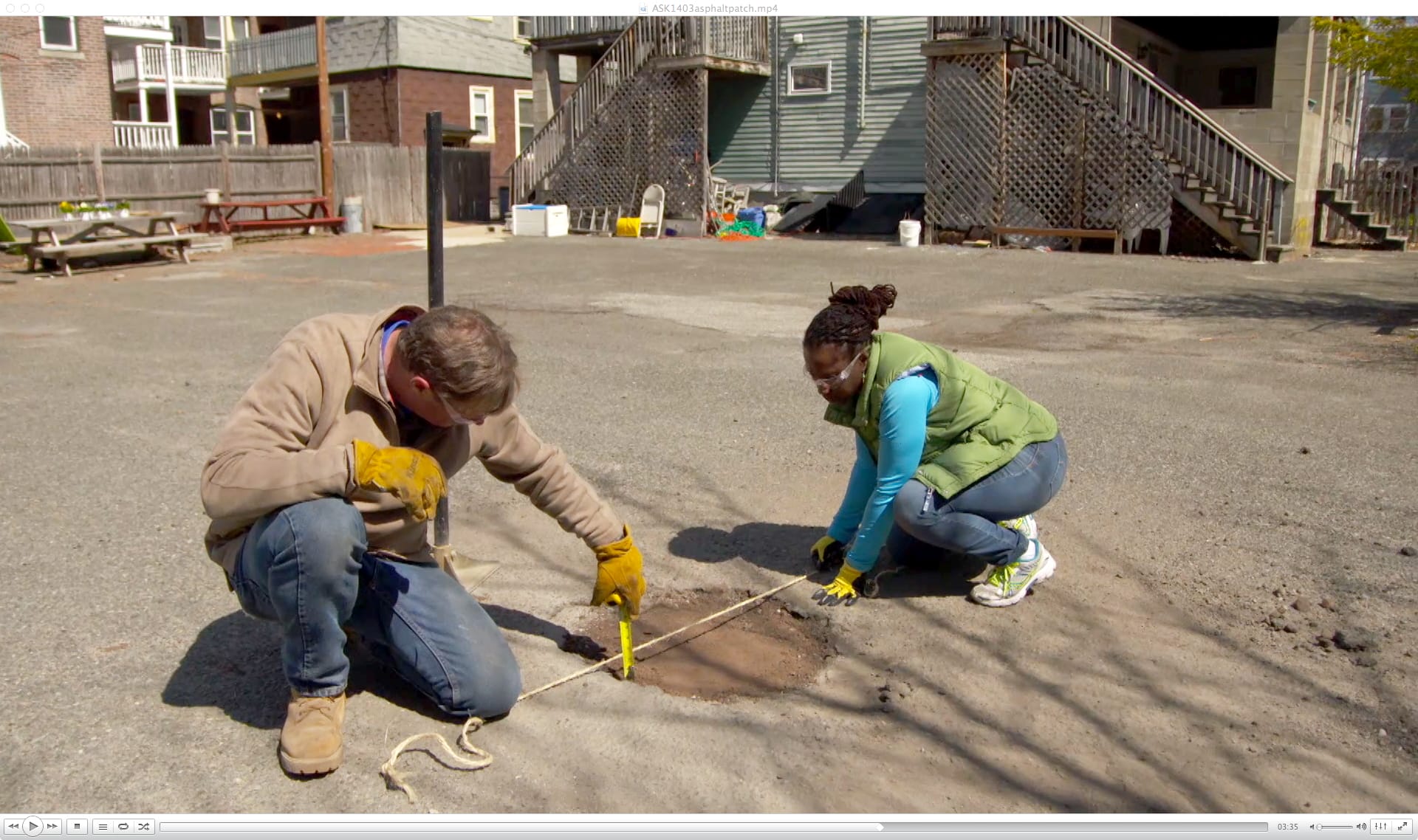 How to Repair an Asphalt Pothole - This Old House