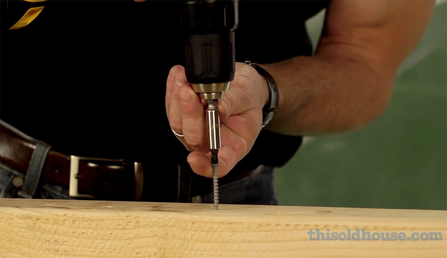 Drill Driver 101: How to Set a Screw Properly and Safely - This Old House