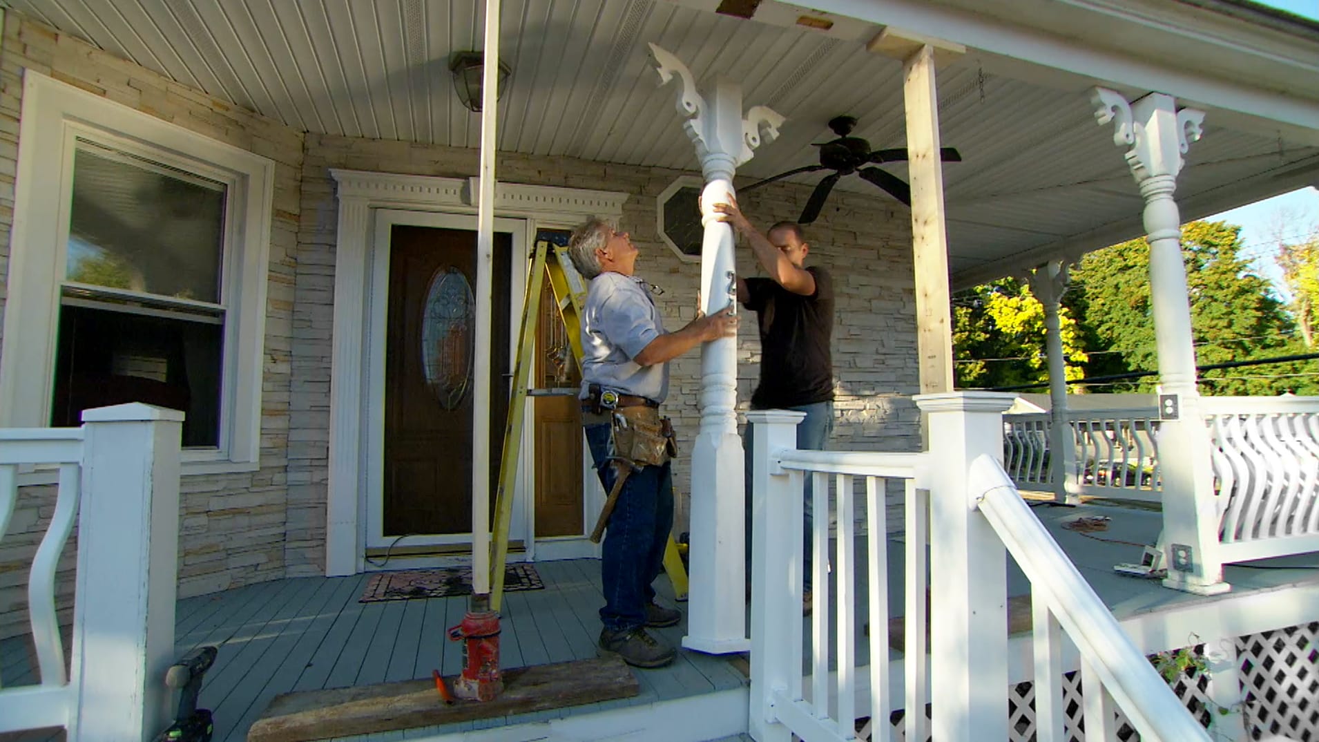 How to Repair a Rotted Porch Post - This Old House